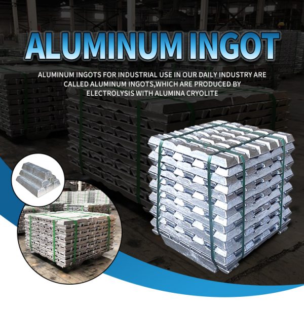Pure Aluminium Ingots – Wholesale A7 99.7 Aluminum Ingot – MENAHUB